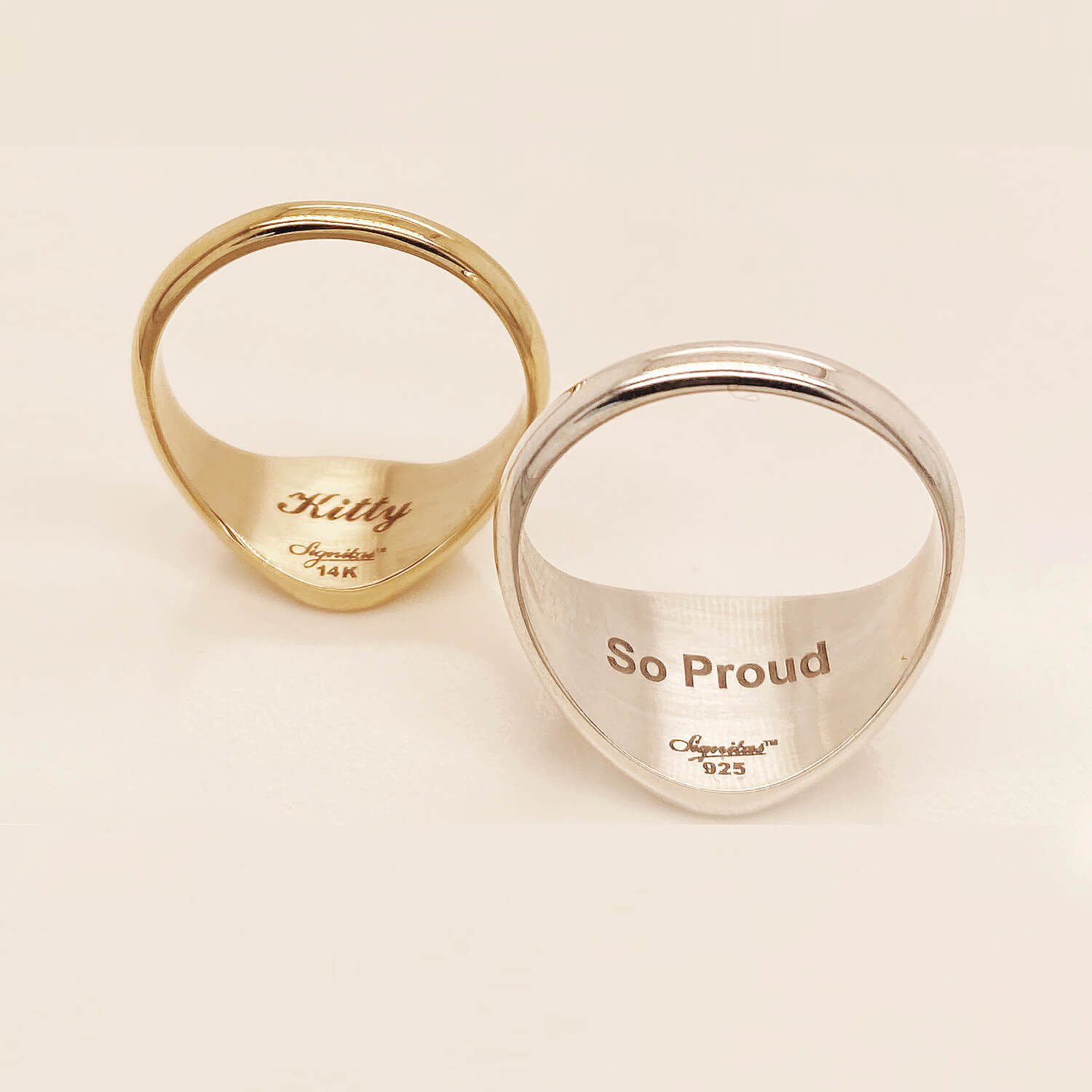 Signitas Inc | Fordham University Oval Signet Ring