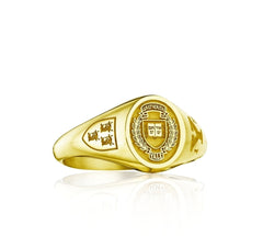 Signitas Inc | Yale University Classic Oval Signet Ring